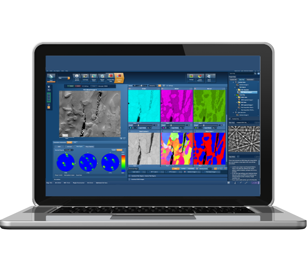 Principle Components of an EBSD System - Oxford Instruments